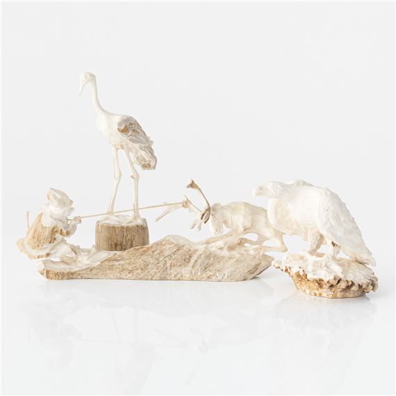 Erik Norberg | Three figurines | MutualArt