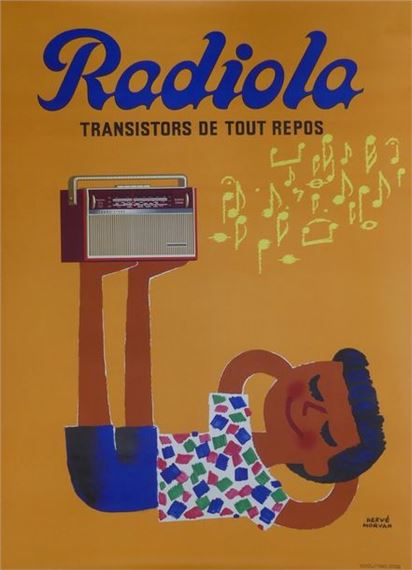 Hervé Morvan | RADIOLA. TRANSISTORS DE TOUT REPOS. Circa 1962 (Circa ...