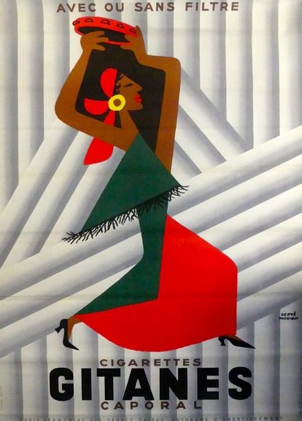 Hervé Morvan | CIGARETTES GITANES CAPORAL AVEC OU SANS FILTRE. Circa ...