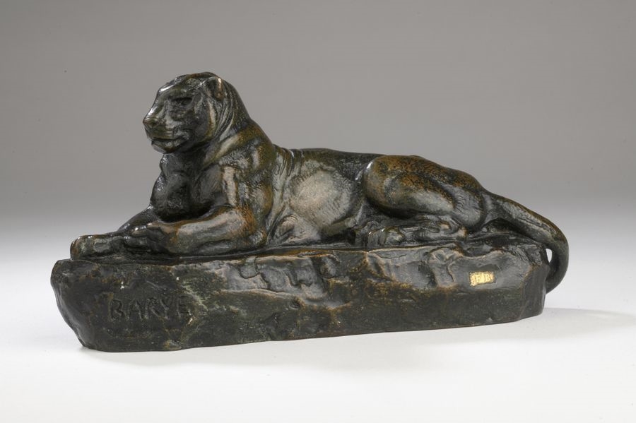 Antoine-Louis Barye | Panther of India n°2 (1834 - 1954) | MutualArt