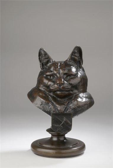 Emmanuel Frémiet | Bust of a cat, also known as Puss in Boots (1849 ...