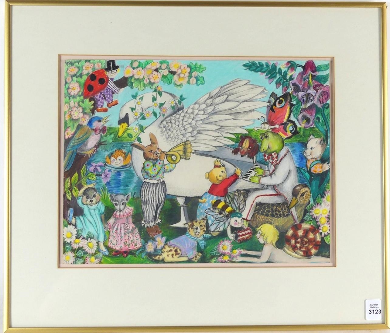 Wendy Hoile | Original mixed media drawing including pastel and ...