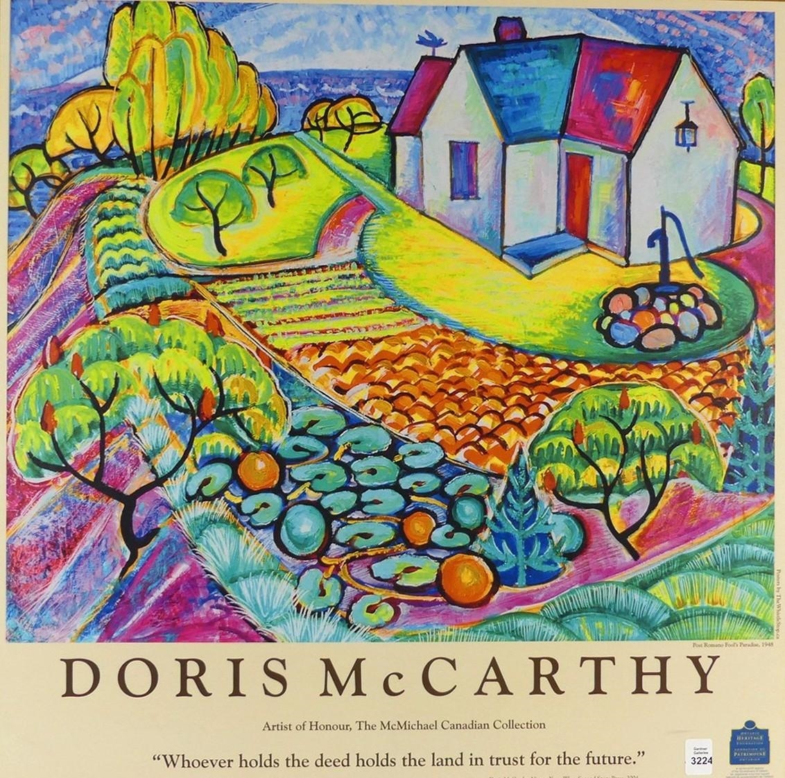 Doris McCarthy | Aurora and the Bergs (1996) | MutualArt