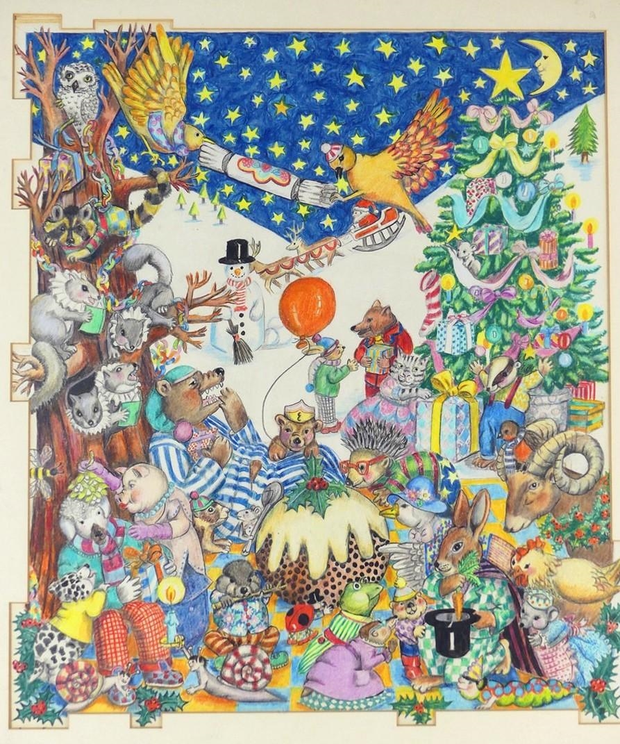 Wendy Hoile | ORIGINAL WENDY HOILE MAGAZINE ILLUSTRATION (1977) | MutualArt