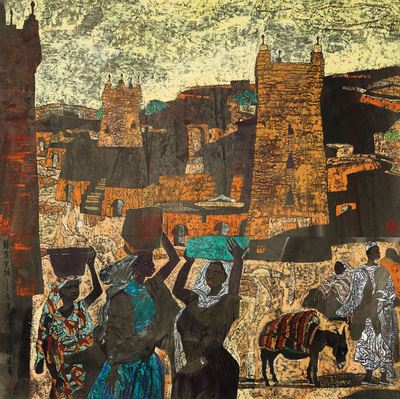 Liu Jian | Ancient City Chinguetti | MutualArt