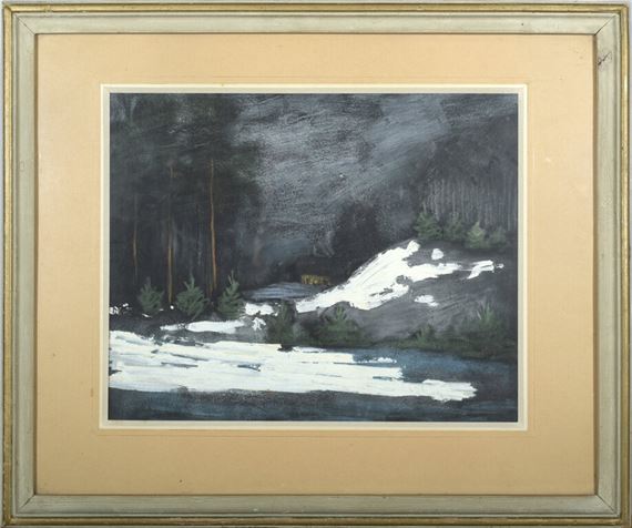 Voldemars Irbe | Winter landscape (20th Century) | MutualArt