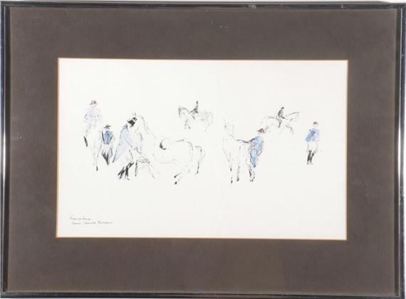Frederick Franck | Frederick Franck Spanish Riding School Print | MutualArt