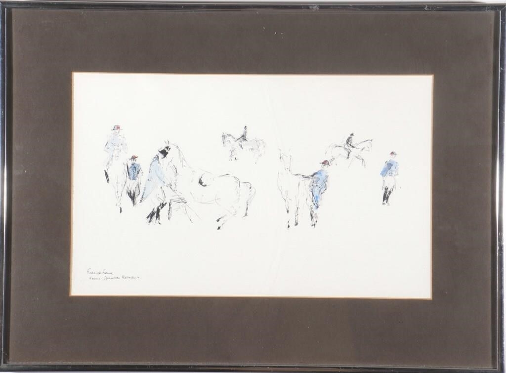 Frederick Franck | Frederick Franck Spanish Riding School Print | MutualArt