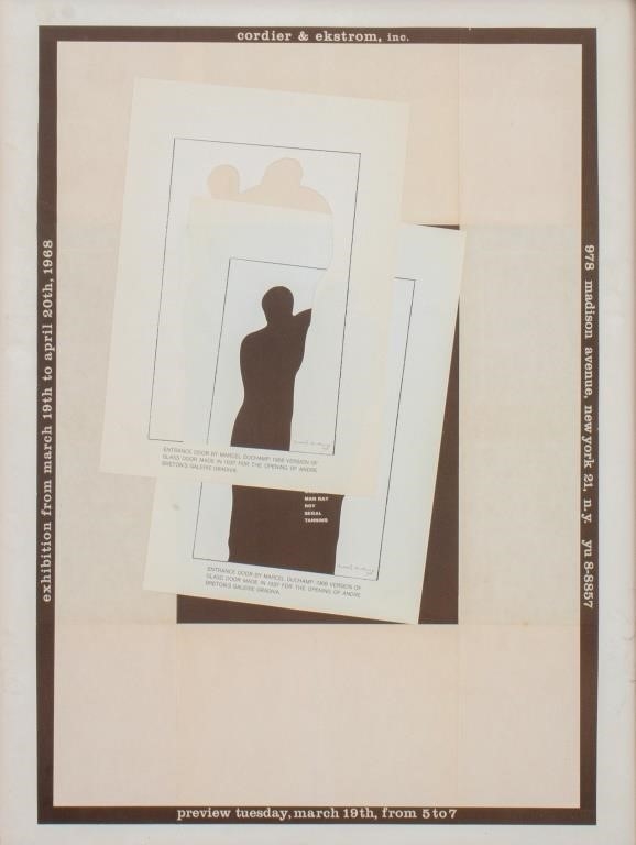Marcel Duchamp | After Marcel Duchamp Exhibition Poster, circa 1968 ...