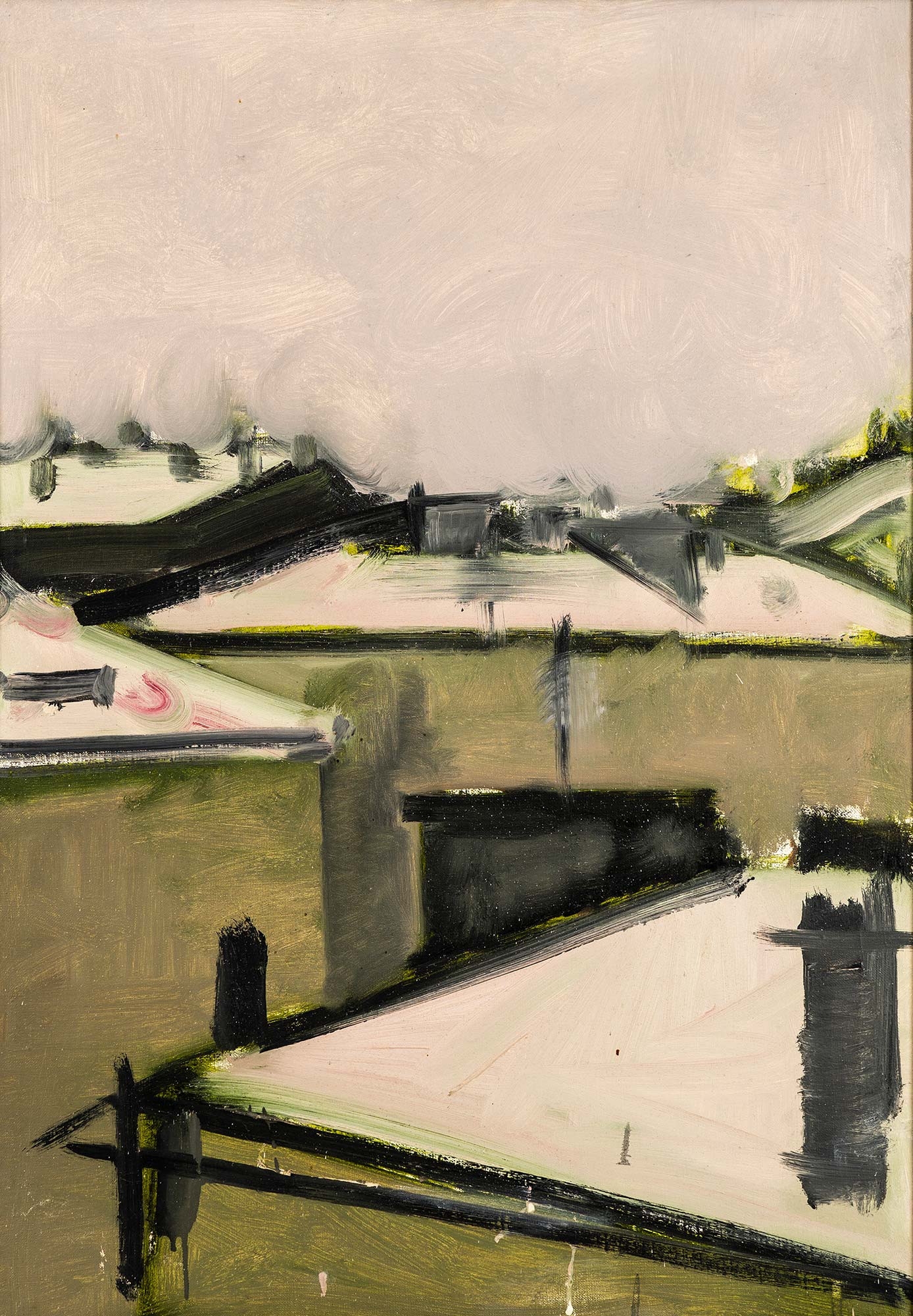 Jacek Sienicki | Dachy, 1977 (1977) | MutualArt