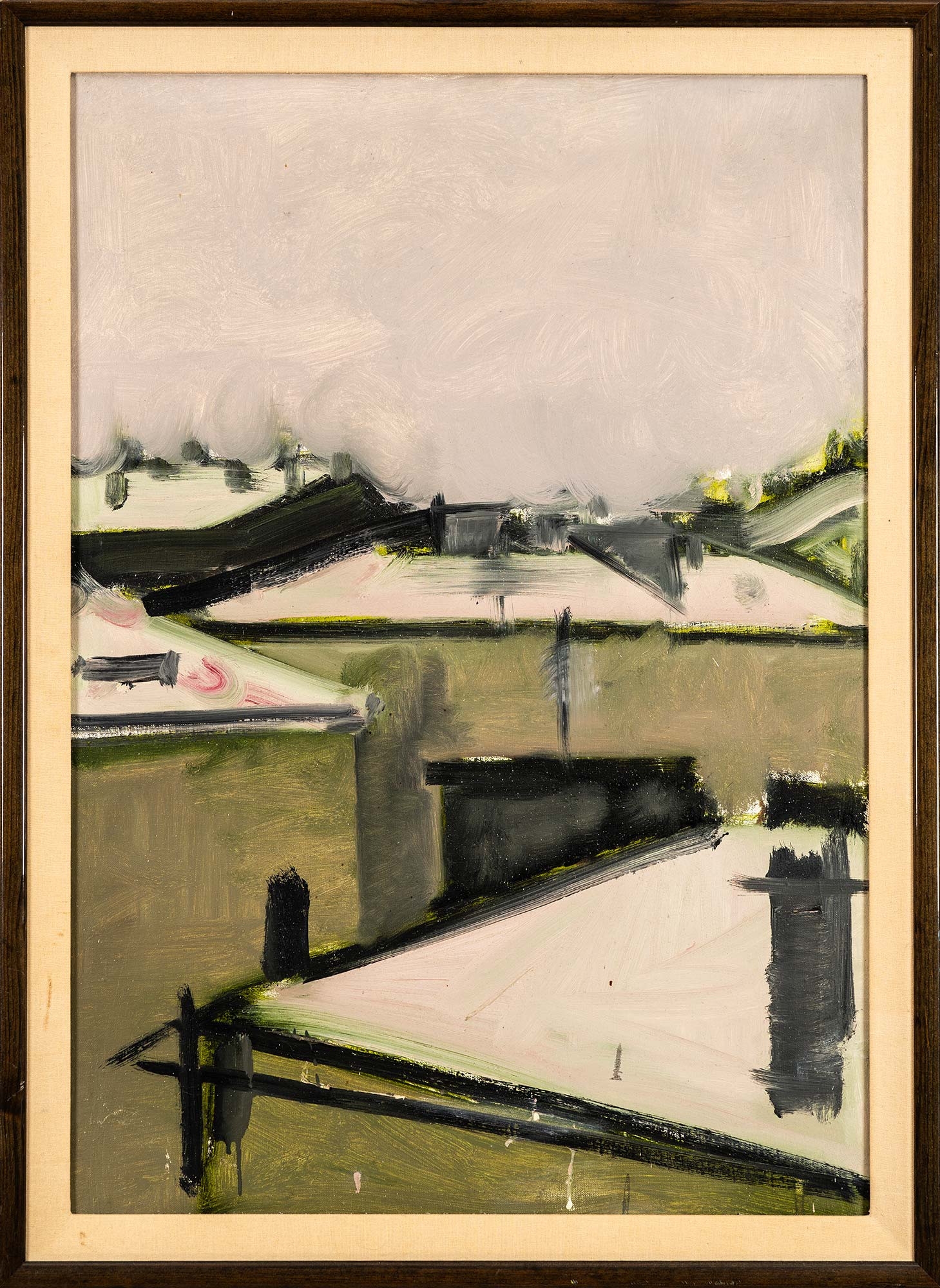 Jacek Sienicki | Dachy, 1977 (1977) | MutualArt