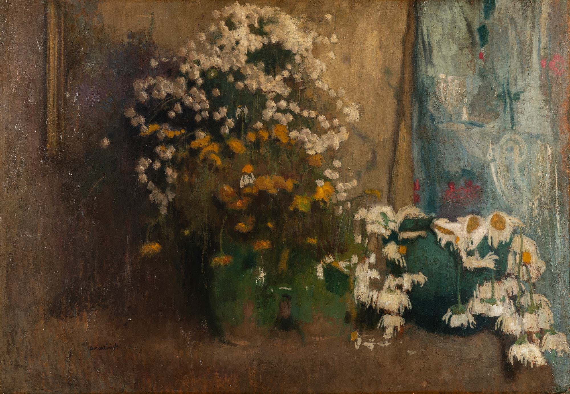 Alfons Karpiński | Polne kwiaty, (1922) | MutualArt