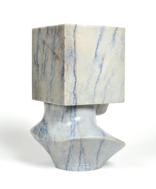 Sacha Sosno | Square head, 1996 (1996) | MutualArt