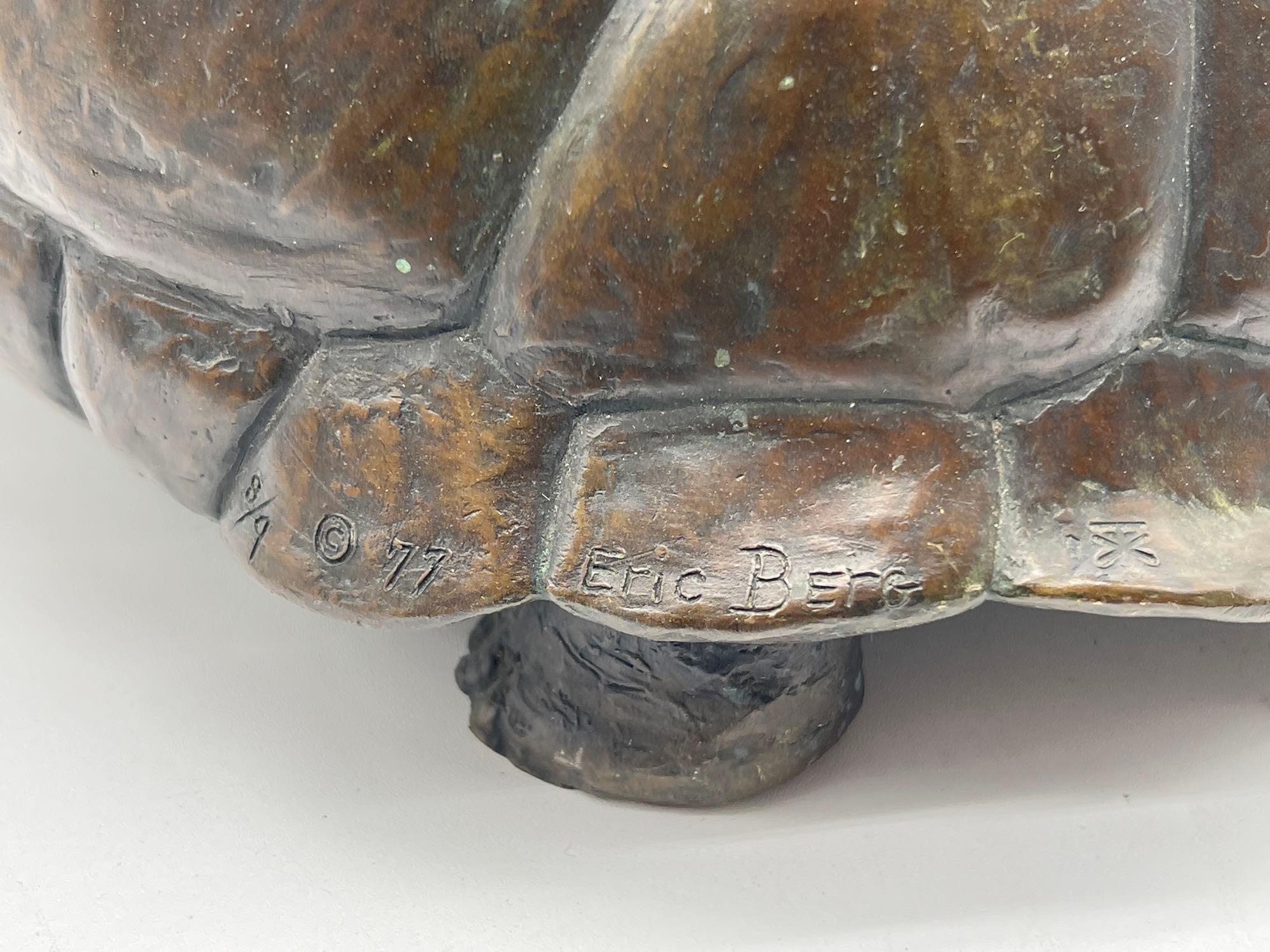 Eric Berg | Sculpture of a Galapagos Turtle | MutualArt