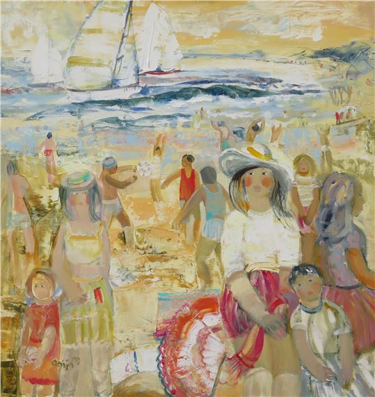 Agija Jansone | Svētdiena pie jūras 2001 (2001) | MutualArt