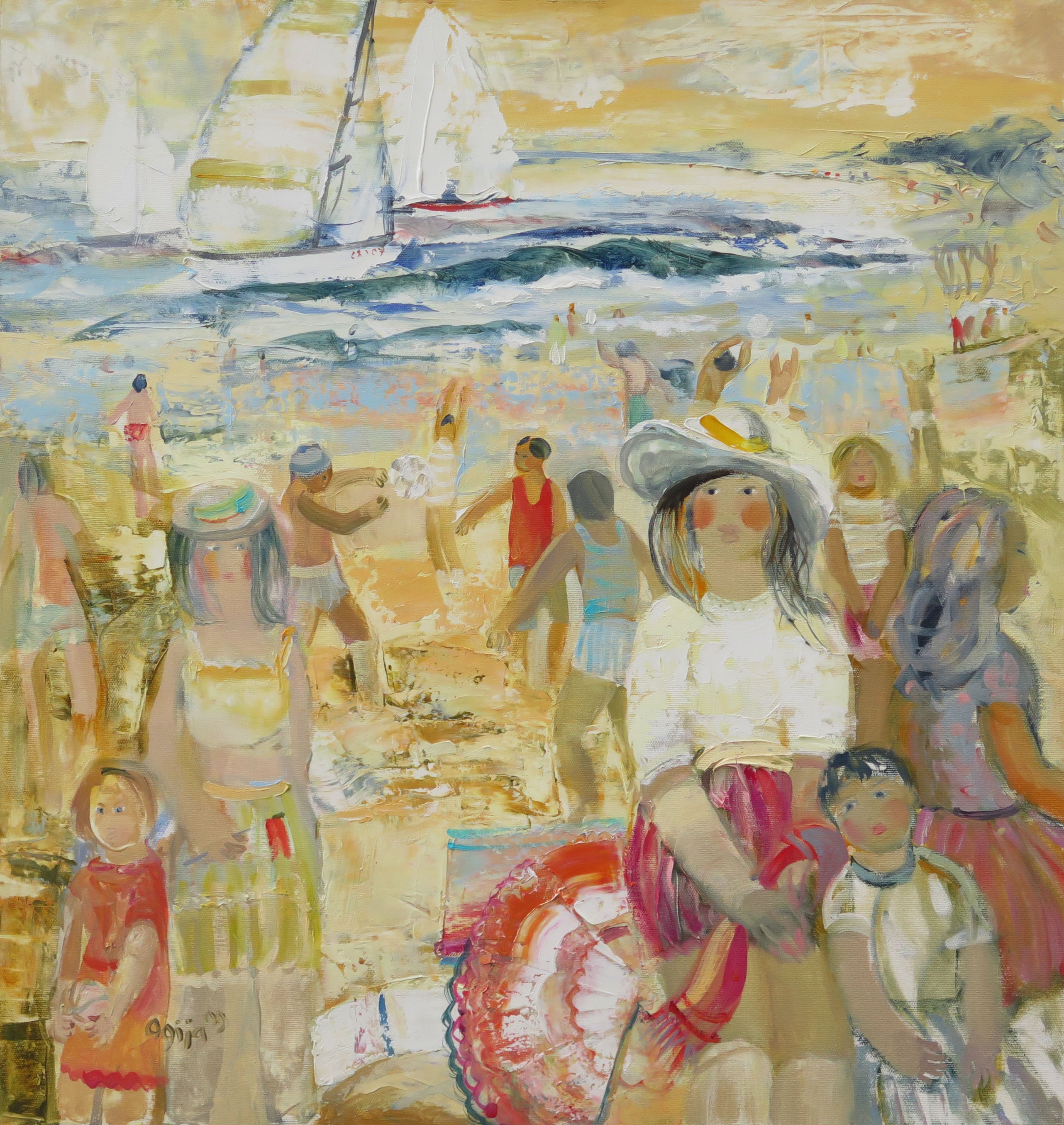 Agija Jansone | Svētdiena pie jūras 2001 (2001) | MutualArt