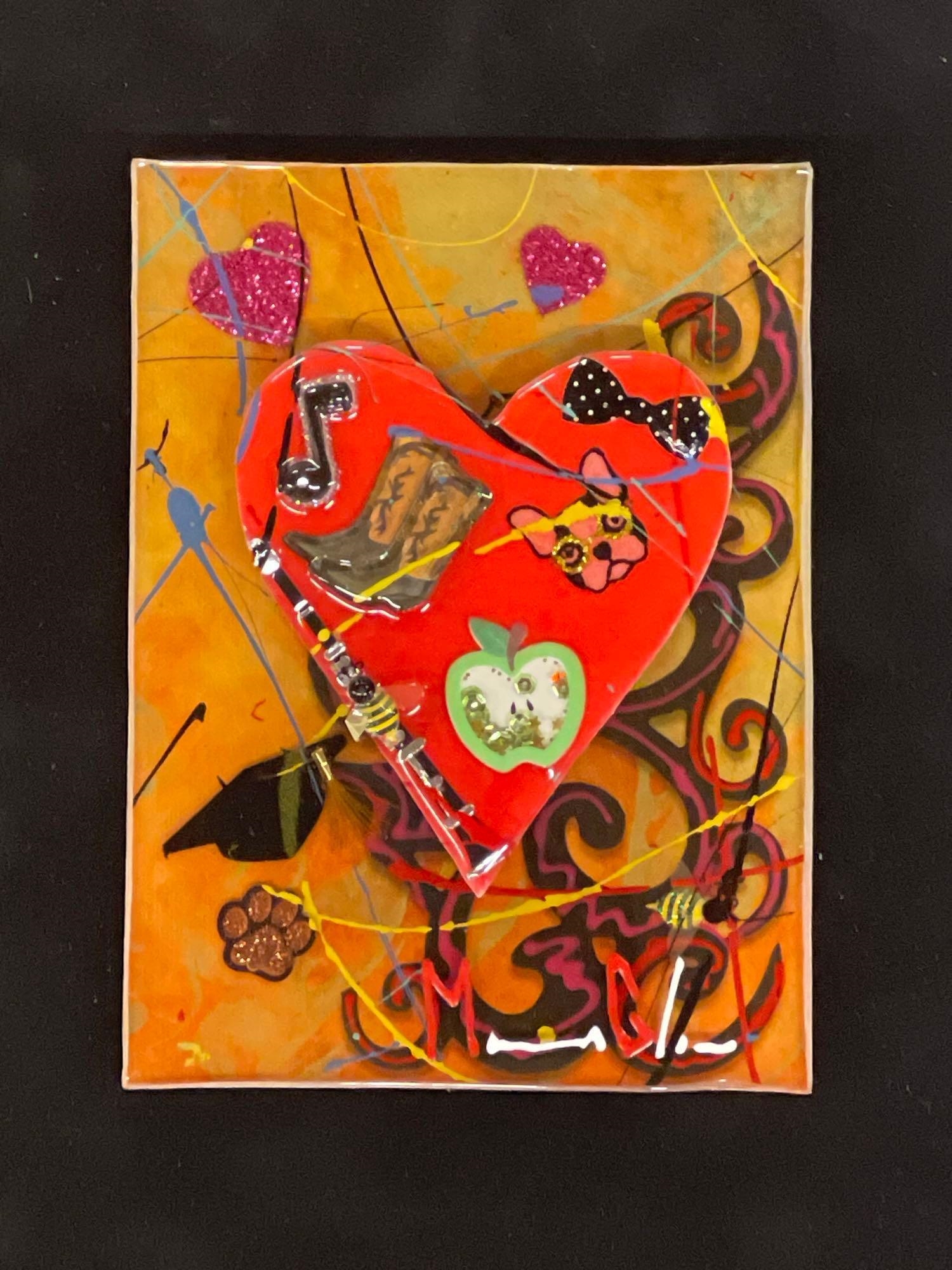 Marcus Glenn | Heart motifs | MutualArt