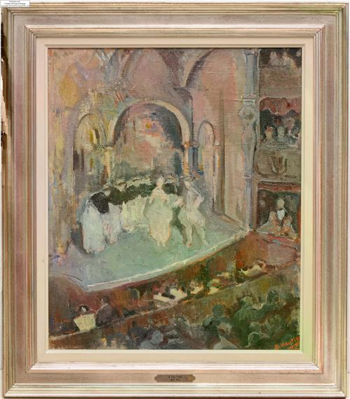 Benjamin Vautier | Au théâtre (1918) | MutualArt