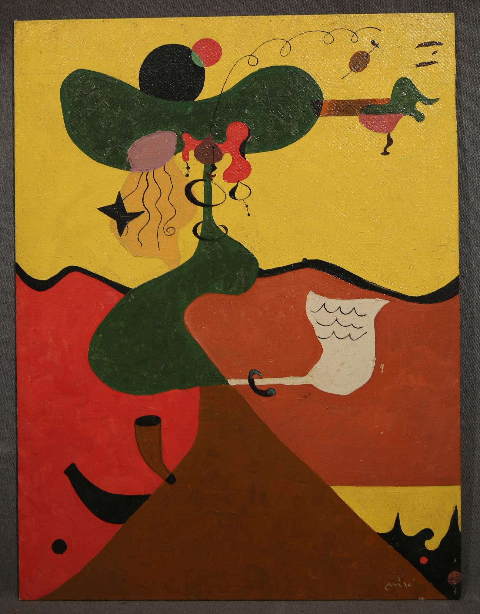 Joan Miró | Oda à Joan Miró (Ode to Joan Miró): plate III (1973 ...