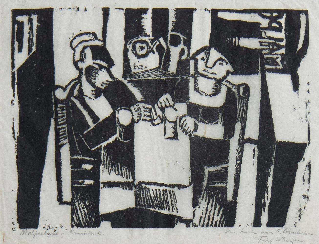 Frits Berghe | Le chasseur de têtes (1931) | MutualArt