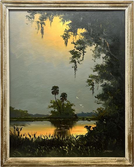 Harold Newton | HAROLD NEWTON FLORIDA HIGHWAYMEN LATE AFTERNOON | MutualArt