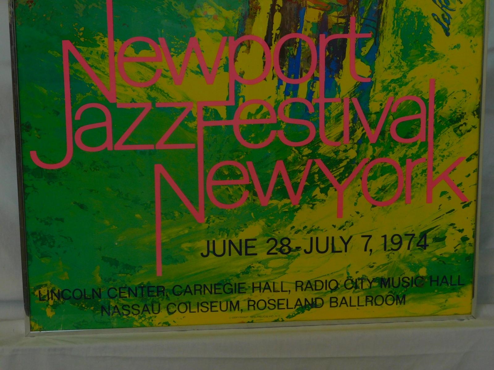 LeRoy Neiman | Newport Jazz Festival - New York, June 28 - July 7, 1974 ...