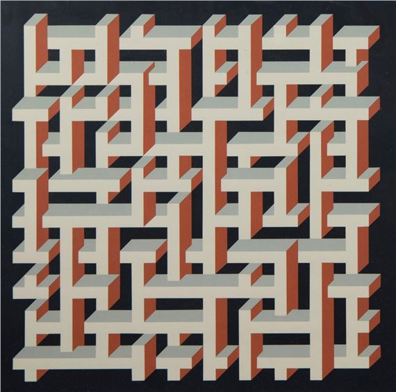 Jos De Mey | Rasterstruktuur | MutualArt