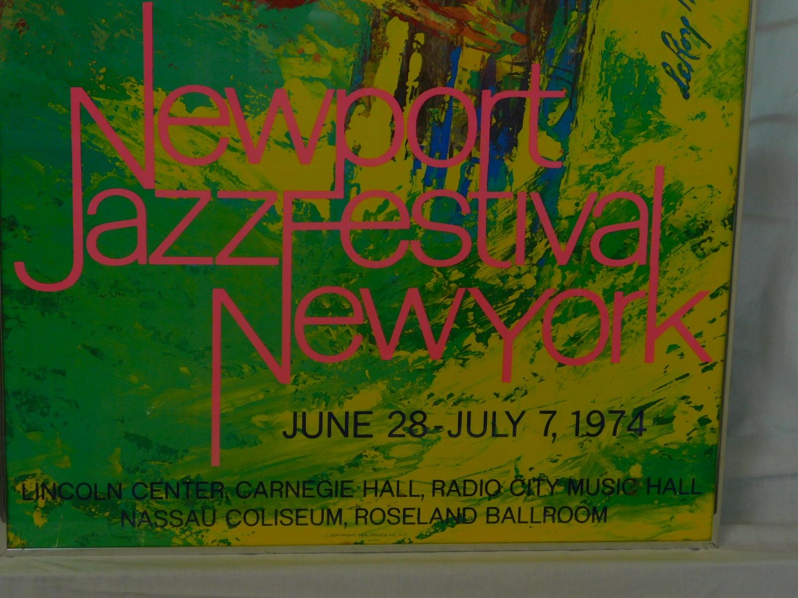 LeRoy Neiman | Newport Jazz Festival - New York, June 28 - July 7, 1974 ...