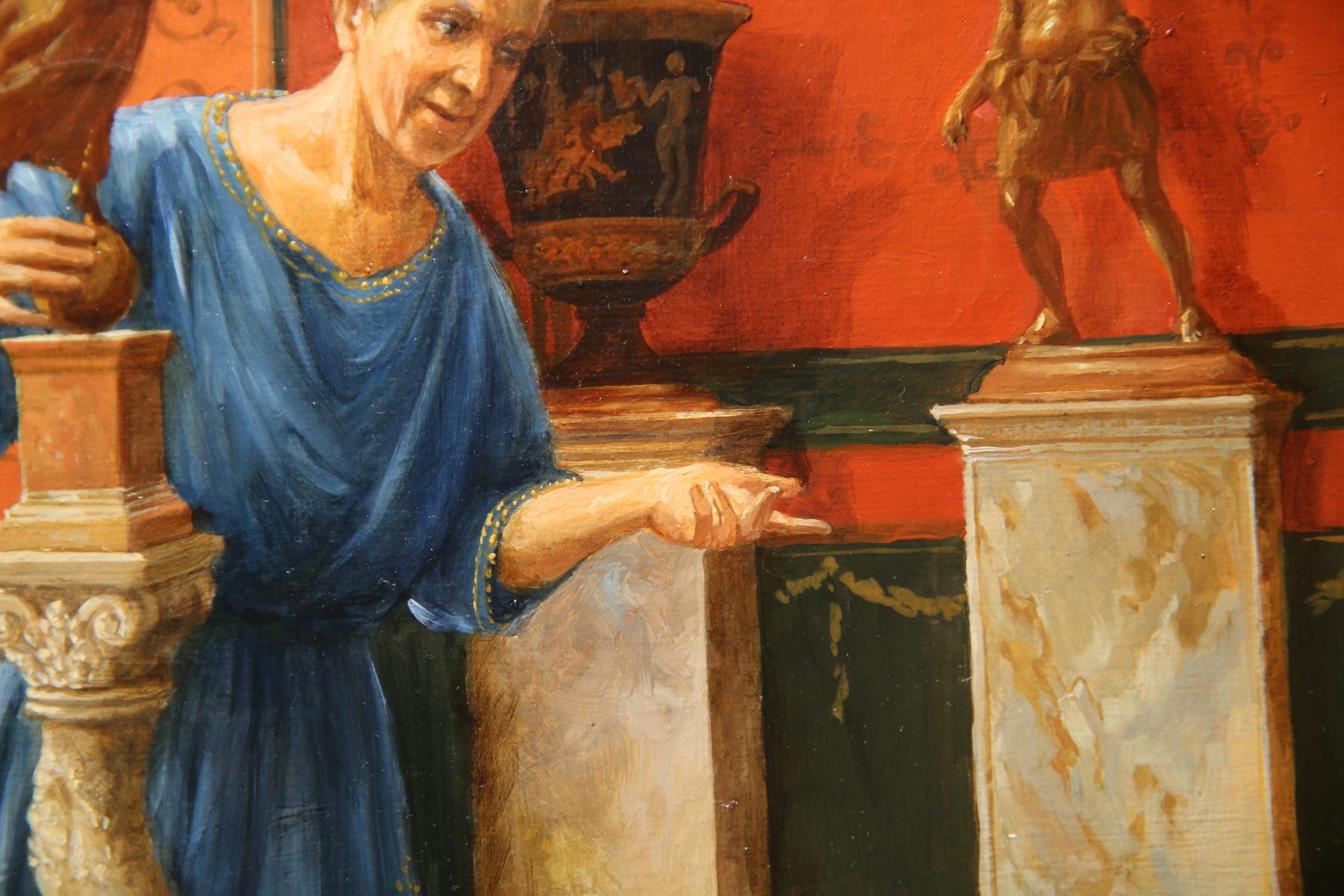 Ettore Forti | Il mercante di tappeti, Il mercante d'arte | MutualArt