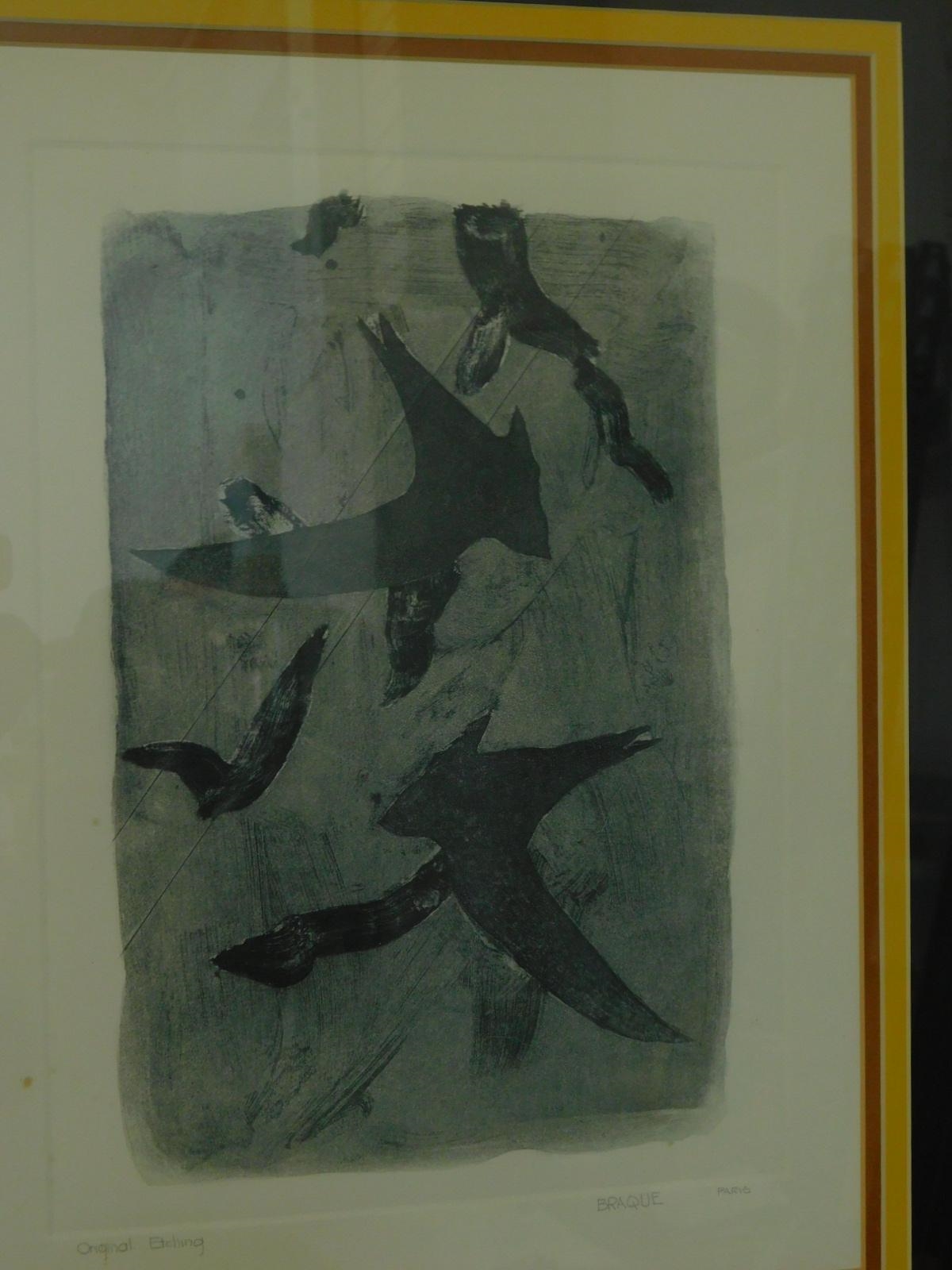 Georges Braque | Flying birds | MutualArt