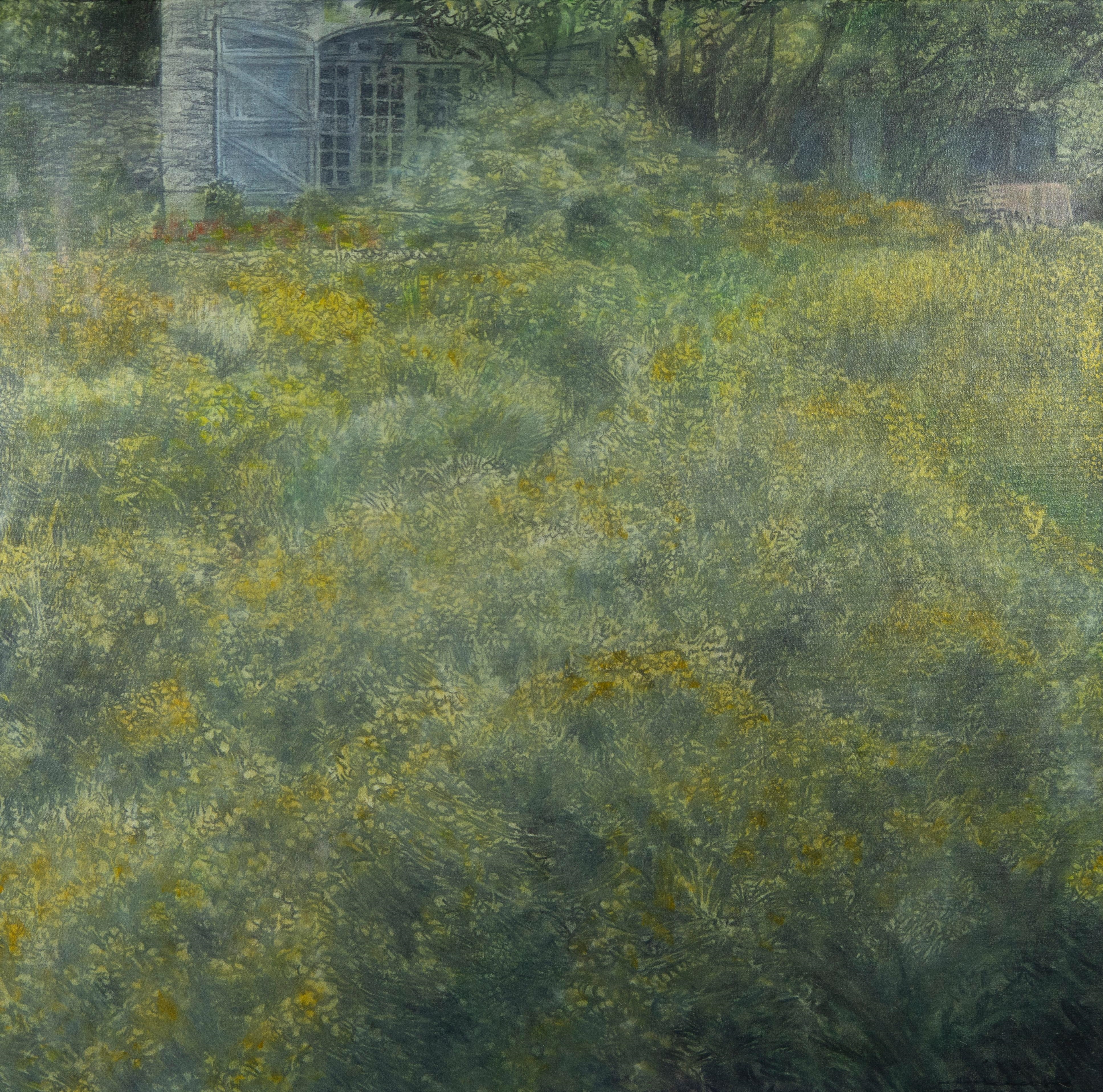 Piet Bekaert | Piet BEKAERT (1939-2000), oil on canvas, The garden ...