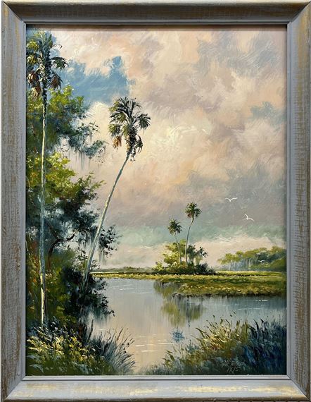 Samuel Newton | SAM NEWTON FLORIDA HIGHWAYMEN TROPICAL PARADISE | MutualArt