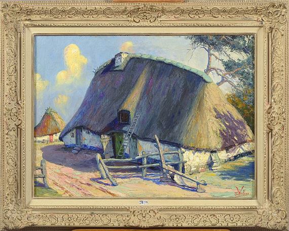 Charles Wellens | Chaumière au Limbourg | MutualArt