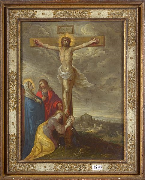 Flemish School 17th Century | Crucifixion | MutualArt