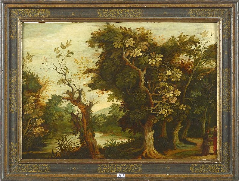 Gillis Van Coninxloo | La tentation du Christ | MutualArt