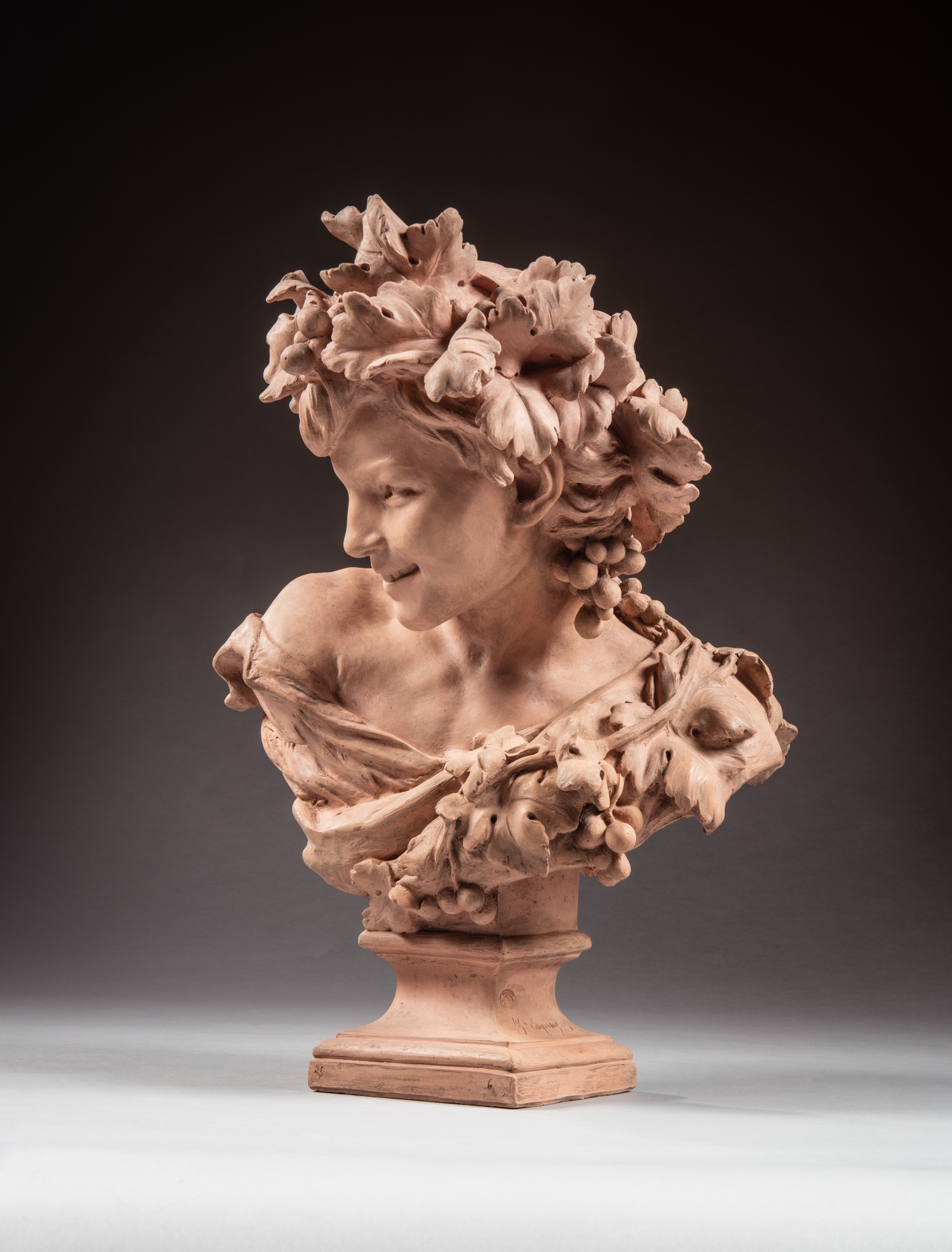 Jean-Baptiste Carpeaux | Le Rieur aux pampres (Laughing Boy Crowned ...