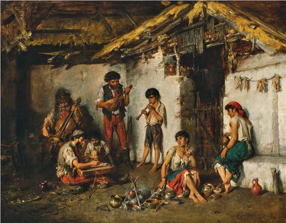 Hermann Armin Kern | Musical Entertainment (1881) | MutualArt