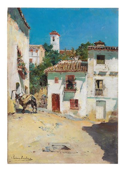 Rubens Santoro | A Courtyard | MutualArt