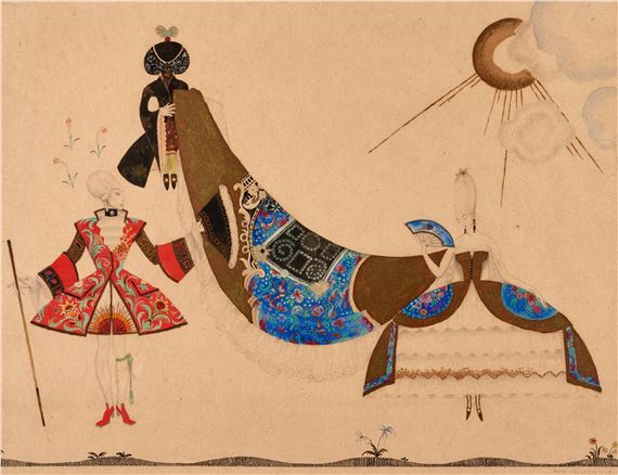 Kay Nielsen | Scheherazade from 1001 Nights | MutualArt
