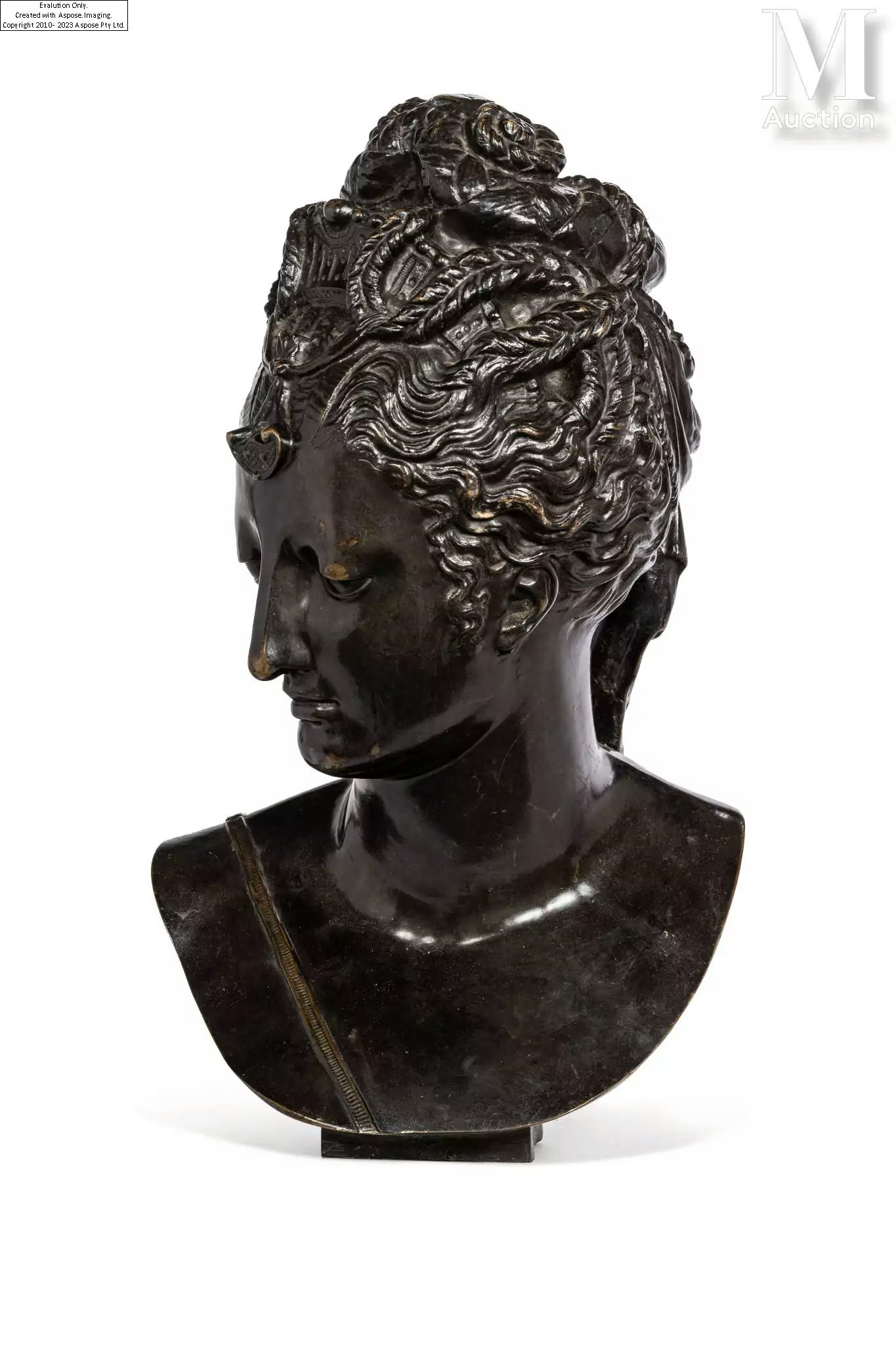 Alfred Jean Foretay | Diane de Poitiers figurée en buste | MutualArt