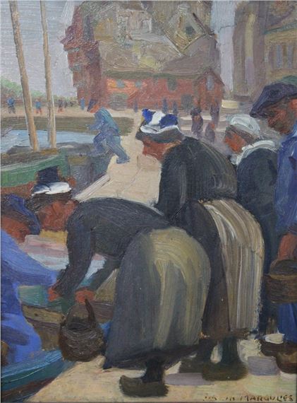 Joseph Margulies | Collecting the Tuna | MutualArt