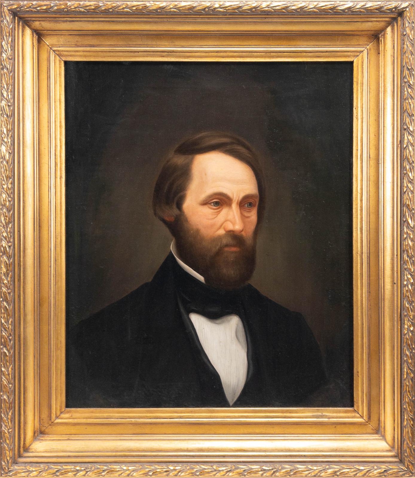 American School, 19th Century | Portrait of a gentleman | MutualArt