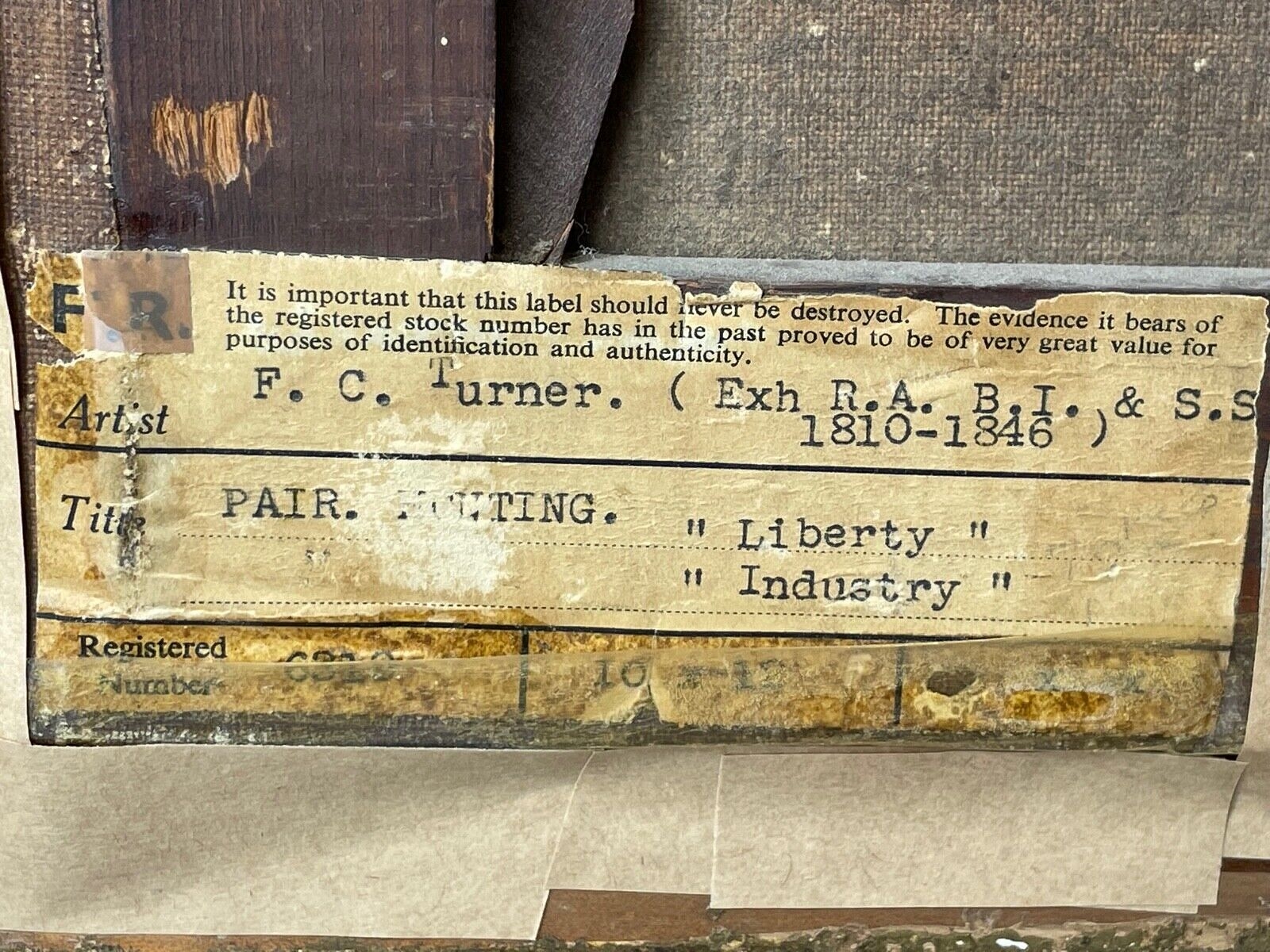 Francis Calcroft Turner | LIBERTY & INDUSTRY HORSES (Early 19th Century ...