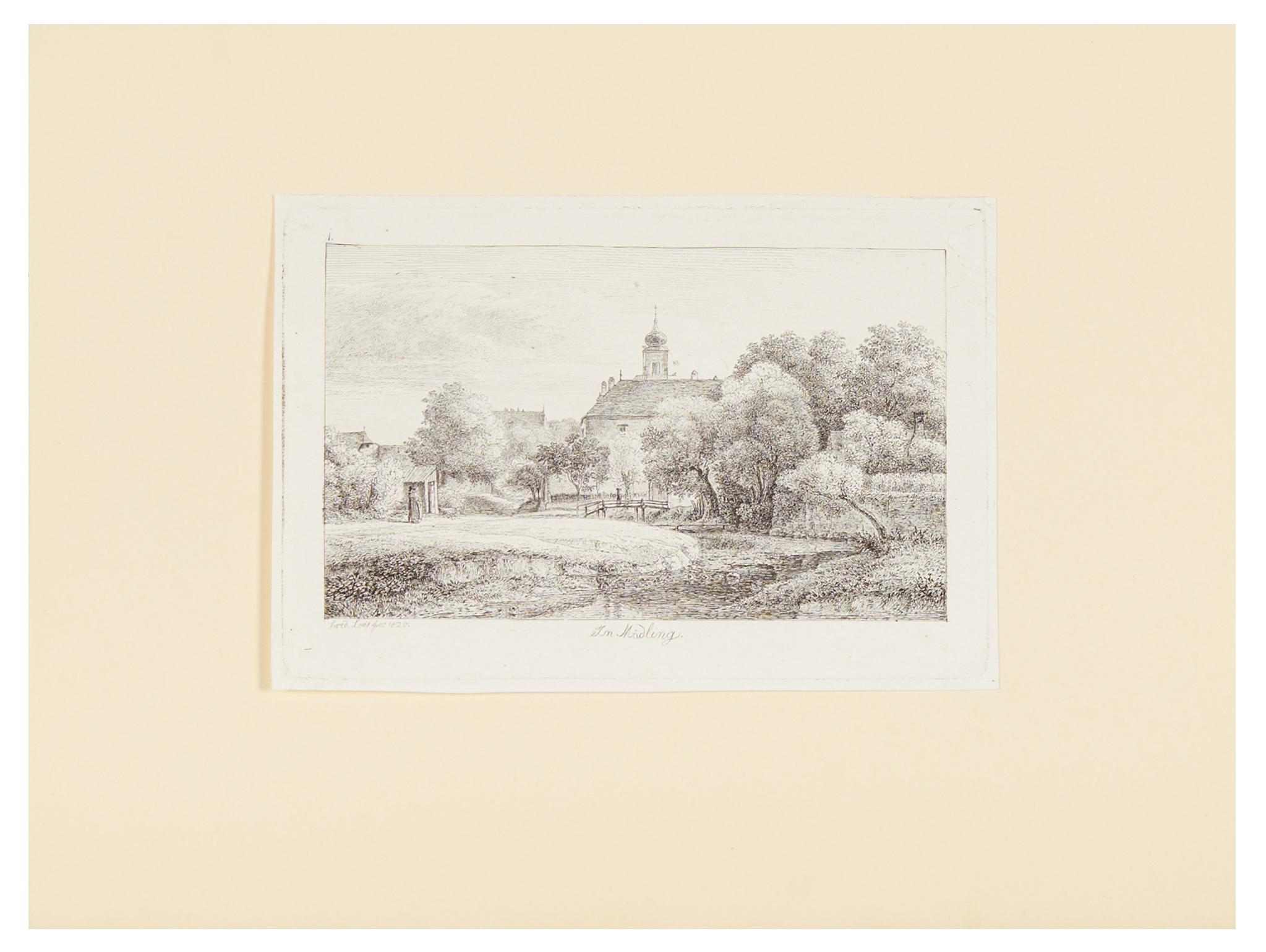 Friedrich Loos | Ansichten aus Mödling (1818) | MutualArt