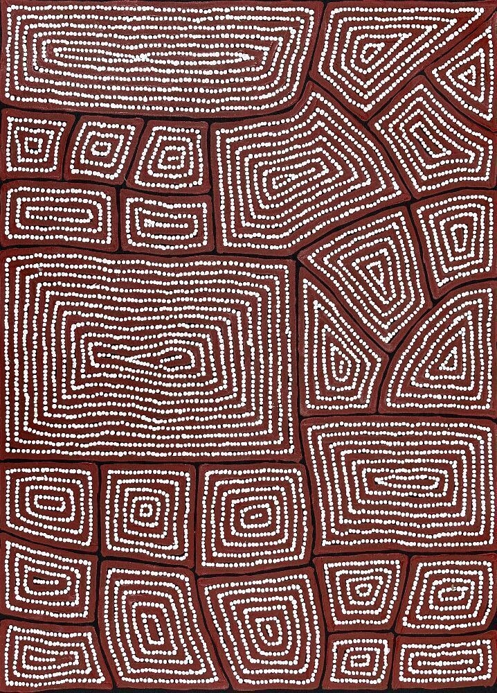Thomas Tjapaltjarri | Tingari Story 2022 (2022) | MutualArt