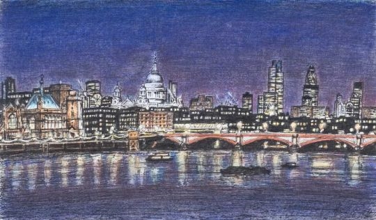 Stephen Wiltshire | St Paul's and London Skyline | MutualArt