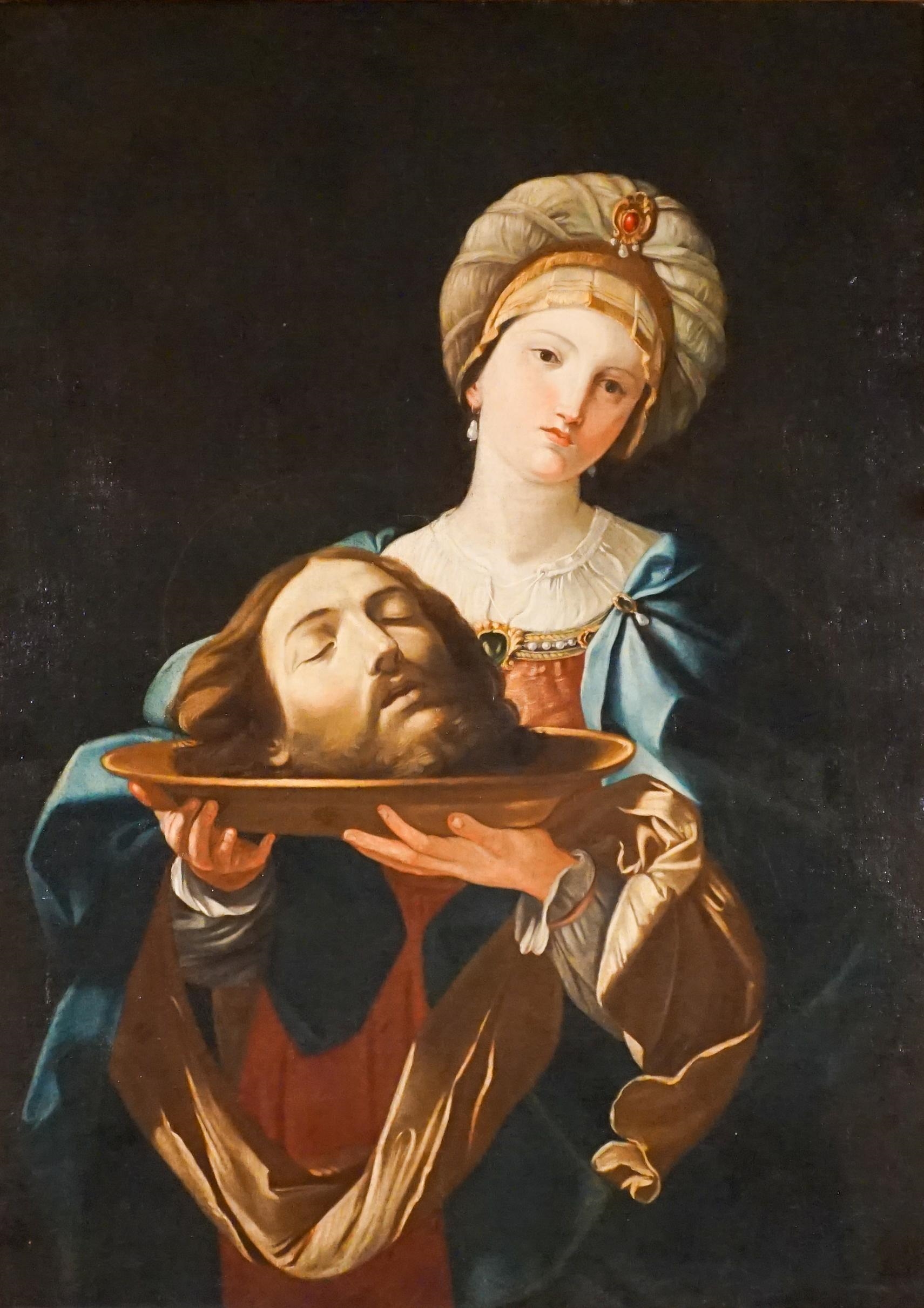 Guido Reni | Salome Holding the Head of John the Baptist | MutualArt