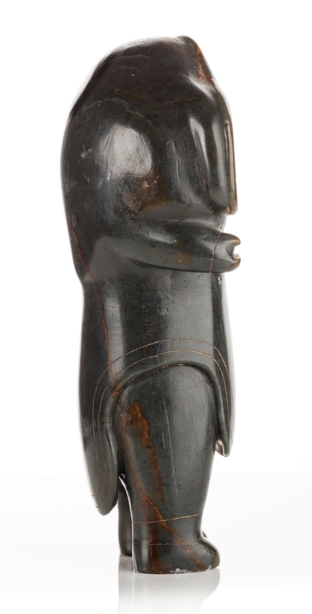 Isa Oomayoualook | Standing Mother with Child in her Amaut (1949 - 1951 ...