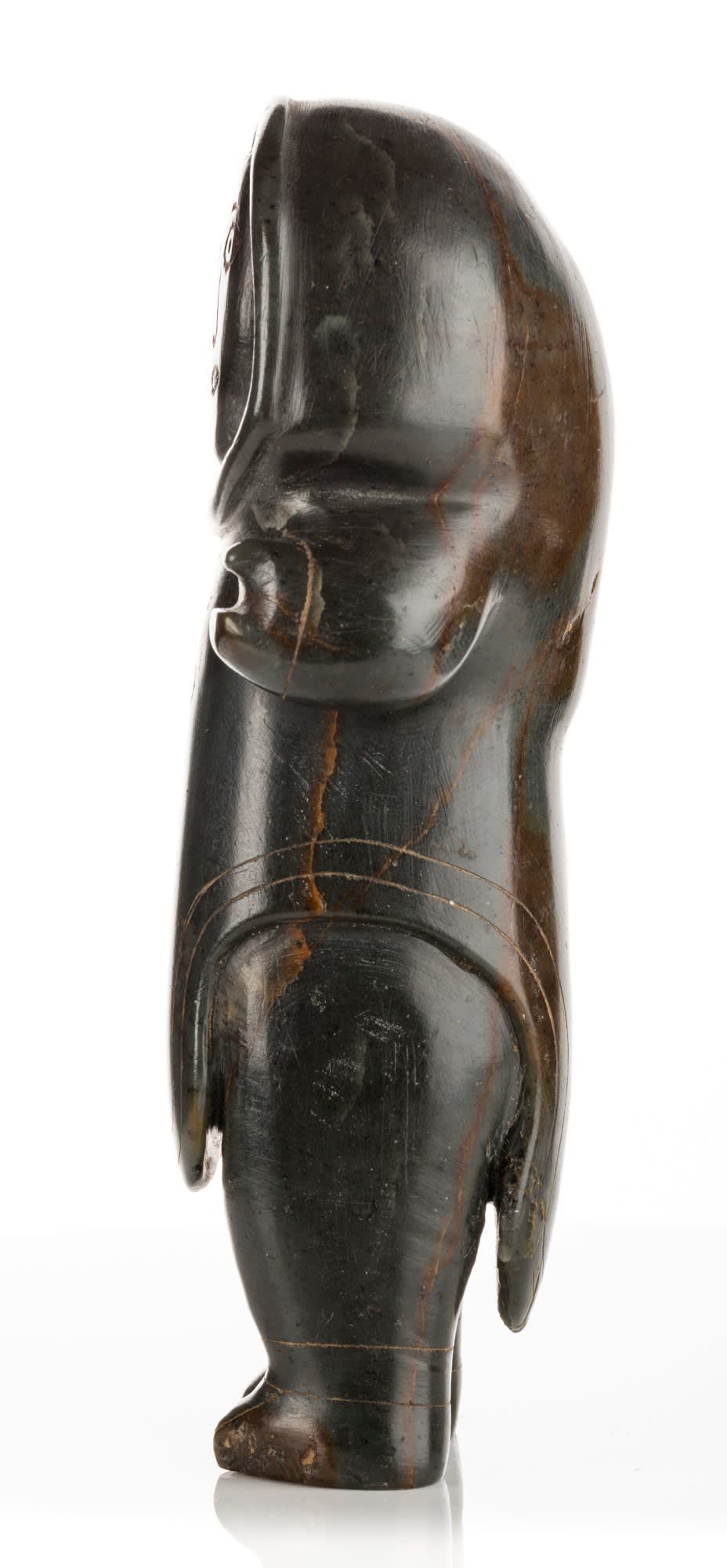 Isa Oomayoualook | Standing Mother with Child in her Amaut (1949 - 1951 ...