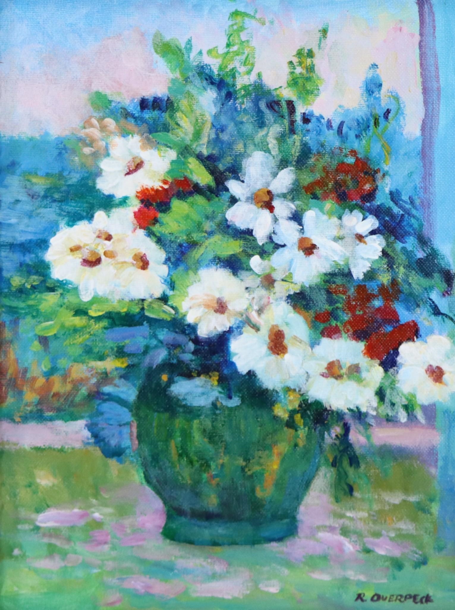 Ray Overpeck | Flowers by the Window | MutualArt